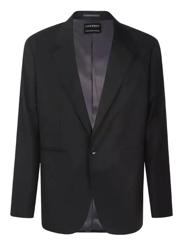 Carrera Eyewear Cadore Single-breasted Blazer - Black