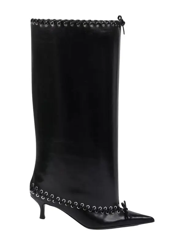 ALL IN Level Eyelet Boots - Black