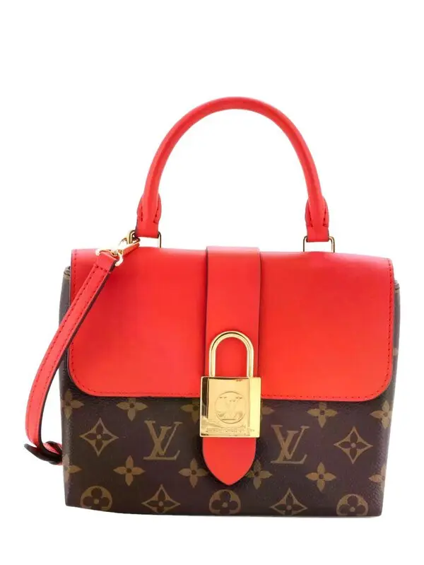LOUIS VUITTON Locky Bb Satchel - Red