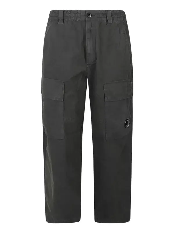 C.P. COMPANY Cotton Cargo Trousers - Grey
