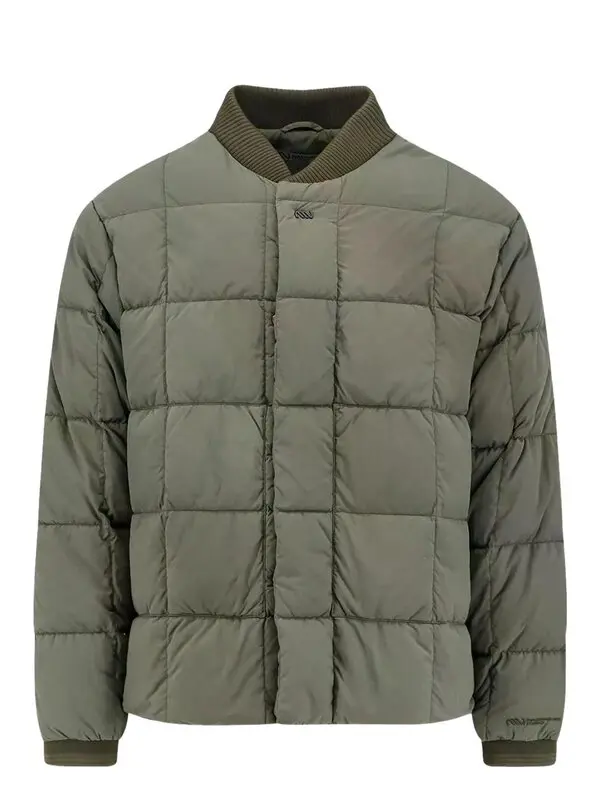 MASSIMO OSTI STUDIO Logo-detail Padded Jacket - Green