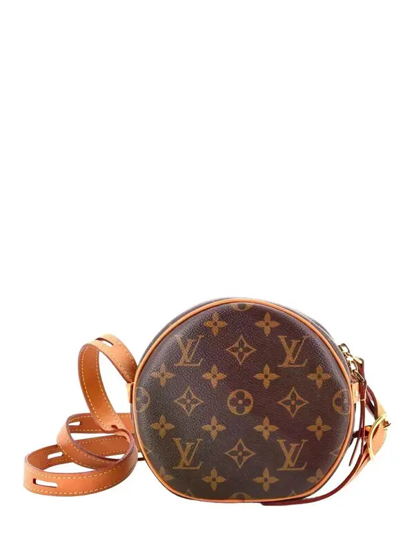LOUIS VUITTON Boite Chapeau Souple Pm Crossbody Bag Monogram Canvas - Brown