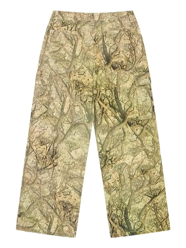 BILLIONAIRE BOYS CLUB Diamonds & Dollars Tree Camo Trousers - Neutrals