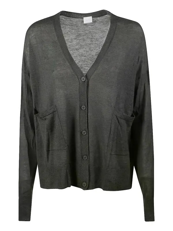 CT PLAGE V-neck Cardigan - Grey