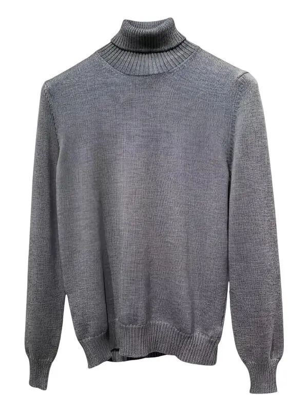 GRAN SASSO Roll-neck Sweater - Grey