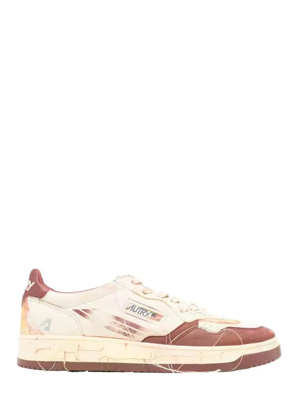 AUTRY Panel Low Top Sneakers - Neutrals