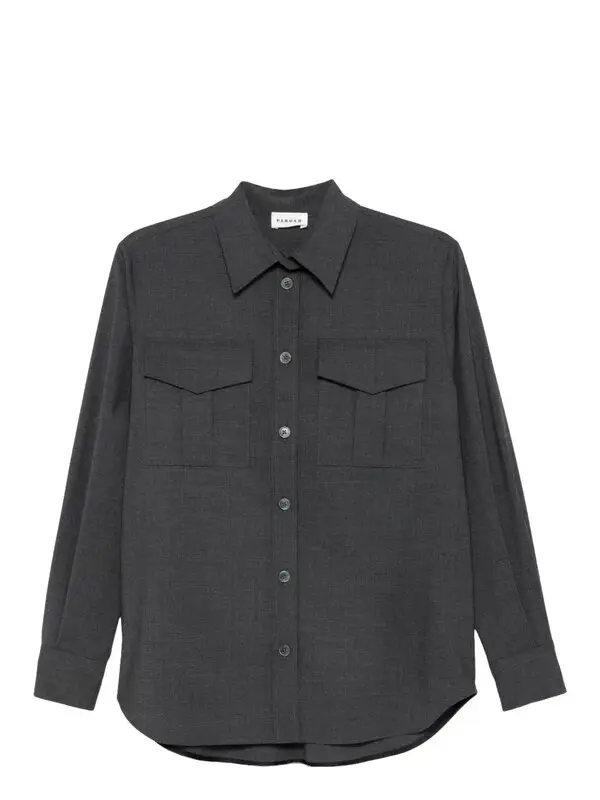 P.a.r.o.s.h Buttoned Shirt - Grey