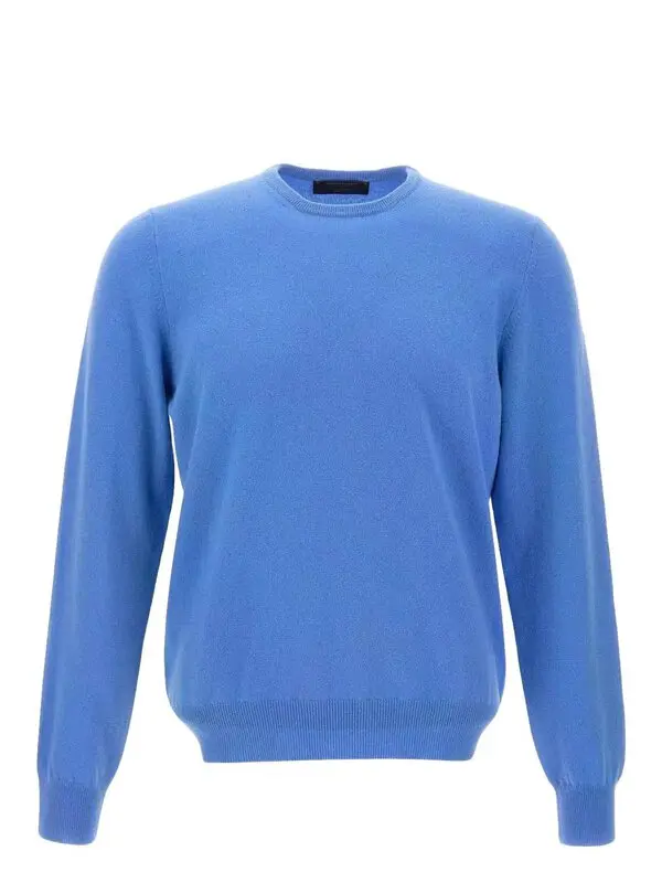 GRAN SASSO Crew-neck Sweater - Blue