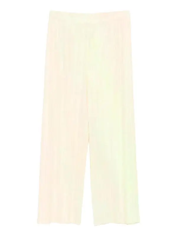Issey Miyake Pleated Trousers - Yellow