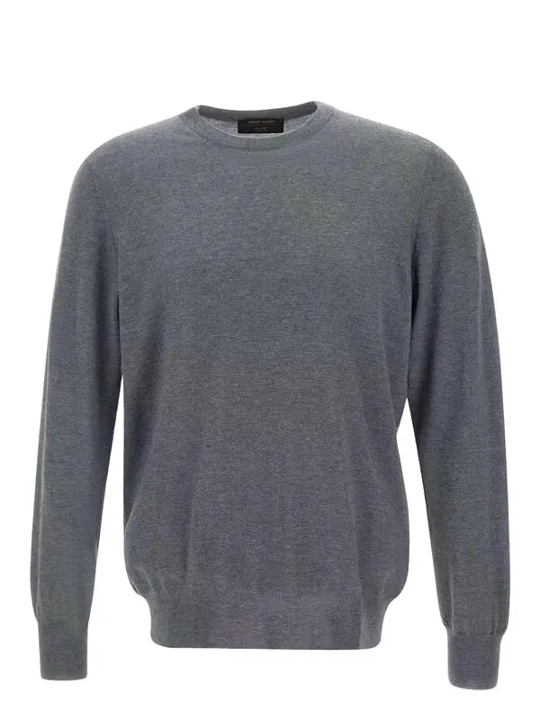 GRAN SASSO Crew-neck Top - Grey