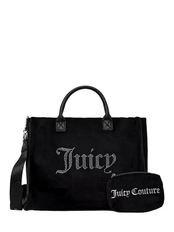 Juicy Couture Embellishment-logo Tote Bag - Black