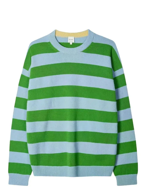 Paul Smith Striped Sweater - Blue