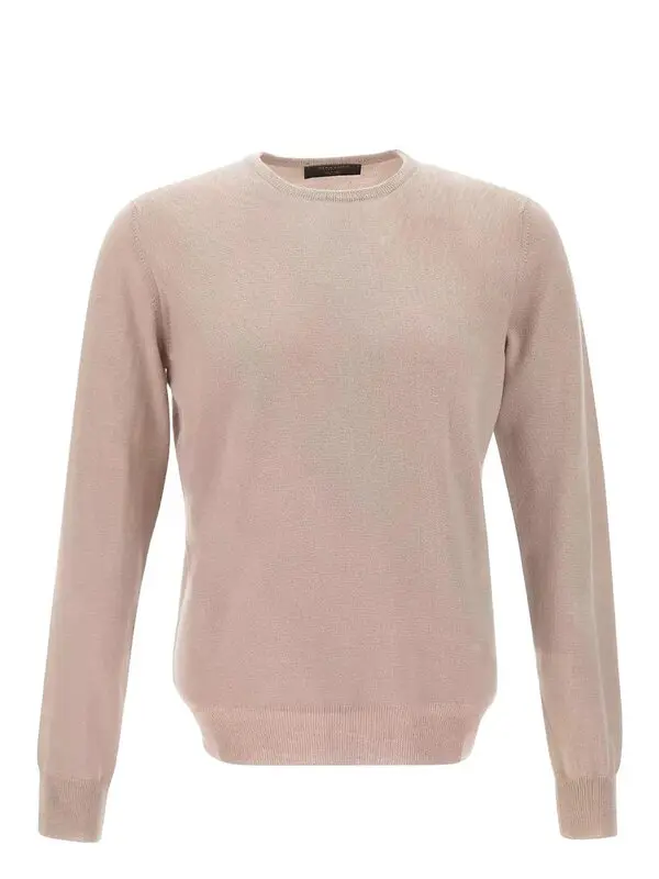 GRAN SASSO Crew-neck Top - Pink