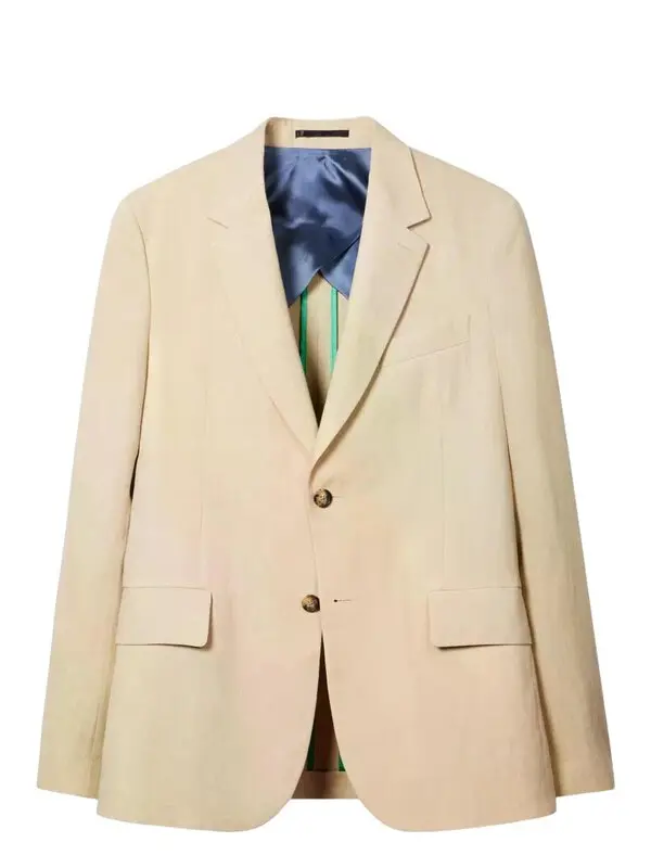 Paul Smith Linen Blazer - Neutrals
