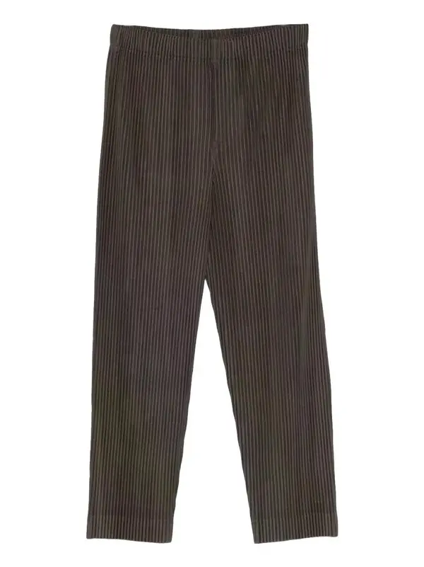 Issey Miyake Pleated Trousers - Green