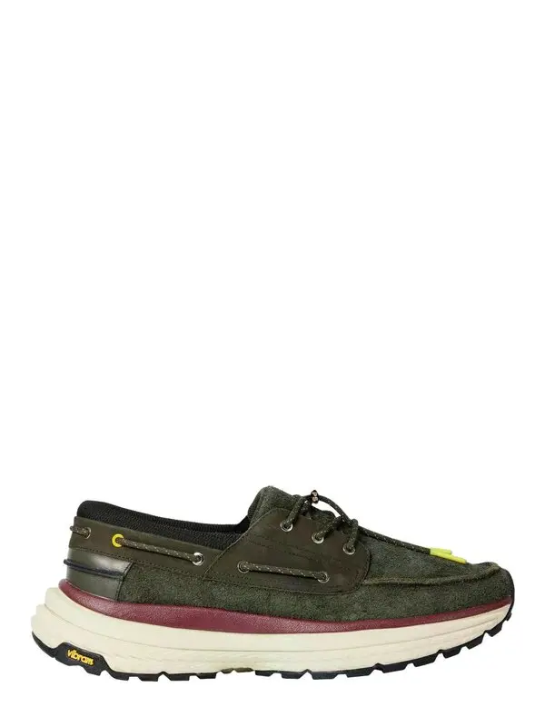 Paul Smith Boat-lace Suede Sneakers - Green