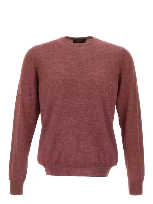 GRAN SASSO Crew-neck Top - Red