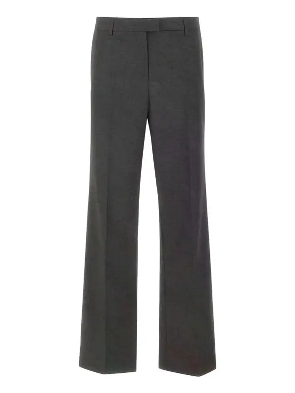 HERSKIND Jack Pleated Trousers - Grey