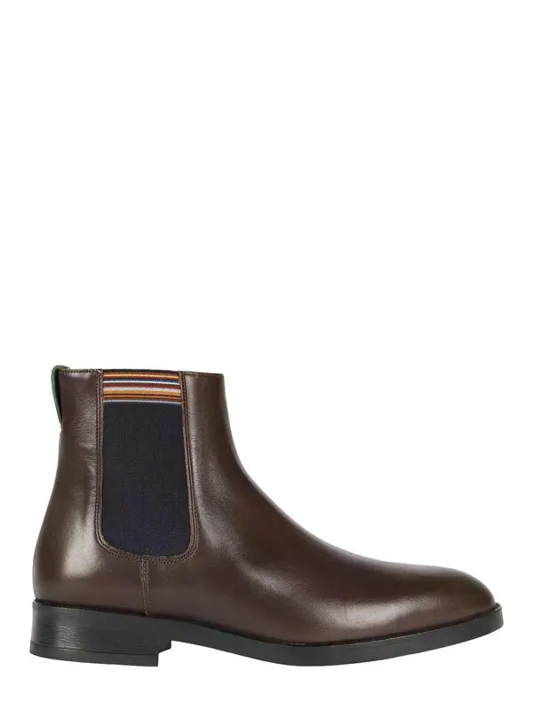 Paul Smith Lansing Leather Chelsea Boots - Brown