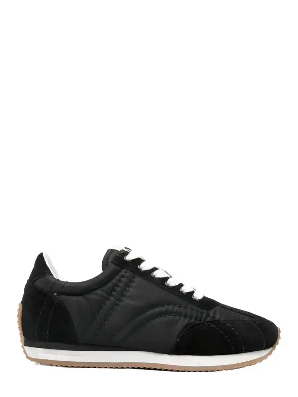 TOTEME Padded Lace-up Sneakers - Black
