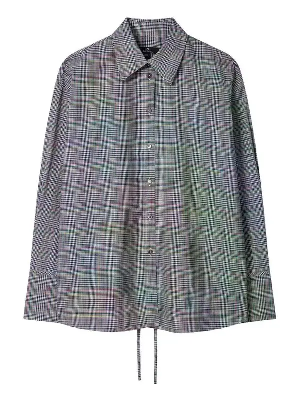 Paul Smith Checked Shirt - Grey