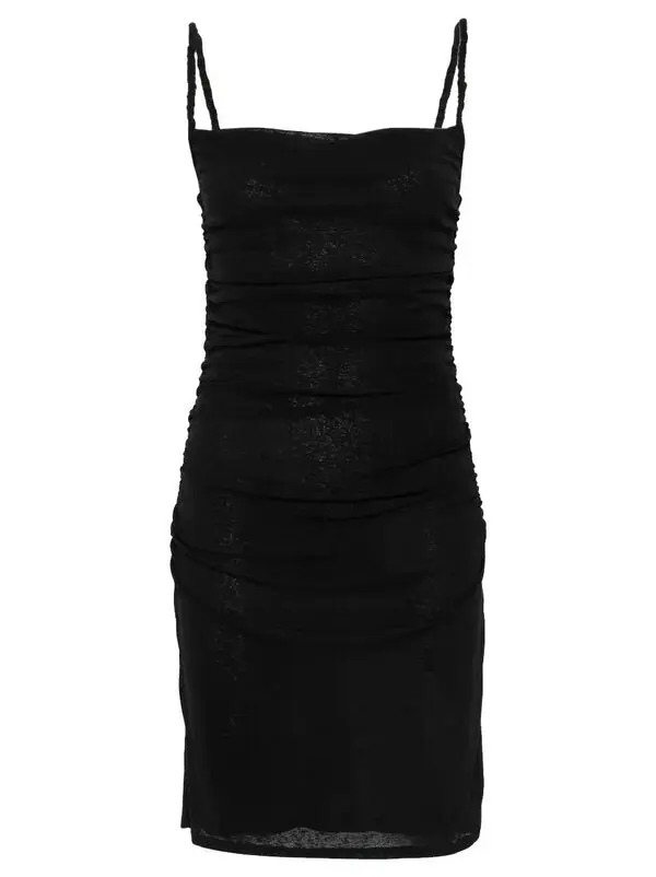 Nanushka Adie Mini Dress - Black
