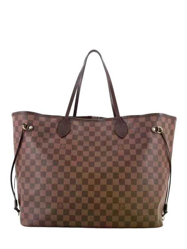 LOUIS VUITTON Neverfull Damier Gm Tote Bag - Brown