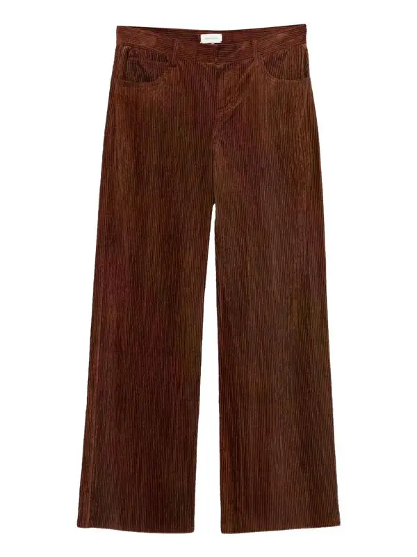 Magda Butrym Corduroy Trousers - Brown