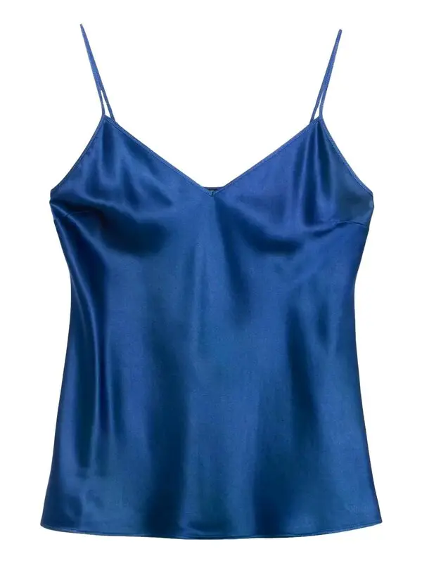 JOSEPH Clea Spaghetti-strap Top - Blue
