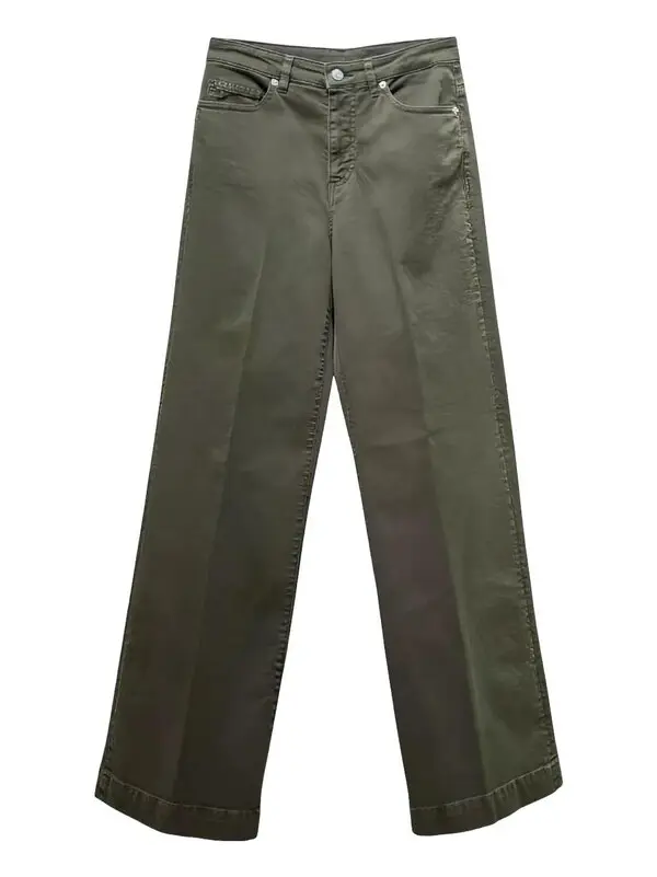 NINE:INTHE:MORNING Patch-pocket Trousers - Green