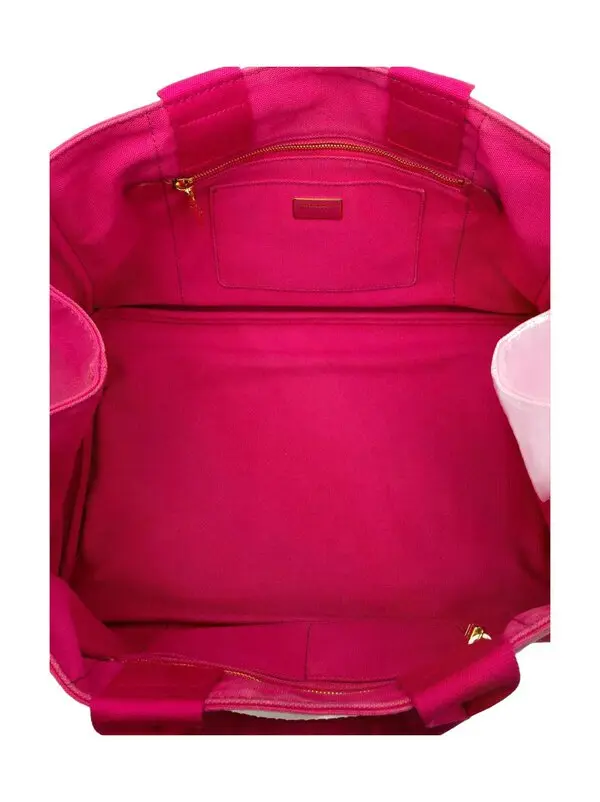 Prada 2013-2015 Large Canapa Logo Satchel - Pink