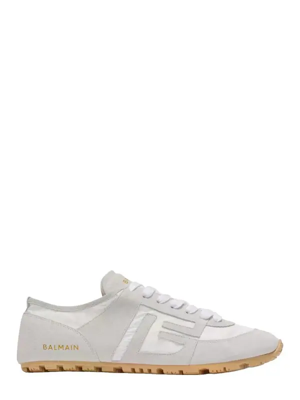 Balmain Racer 45 Lace-up Sneakers - White