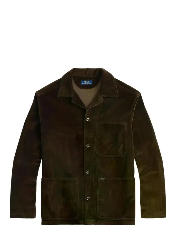 Polo Ralph Lauren Corduroy Long-sleeve Shirt Jacket - Brown