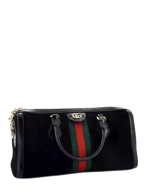 Gucci Ophidia Boston Bag Medium Satchel - Black