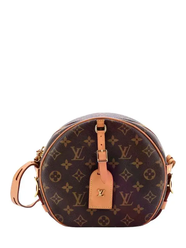 LOUIS VUITTON Boite Chapeau Souple Bag Monogram Canvas Mm - Brown