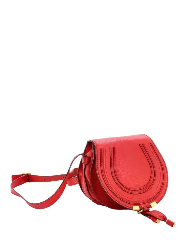 Chloé Marcie Mini Crossbody Bag - Red