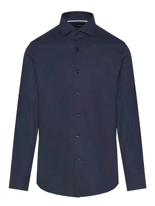 BOSS Button-up Shirt - Blue