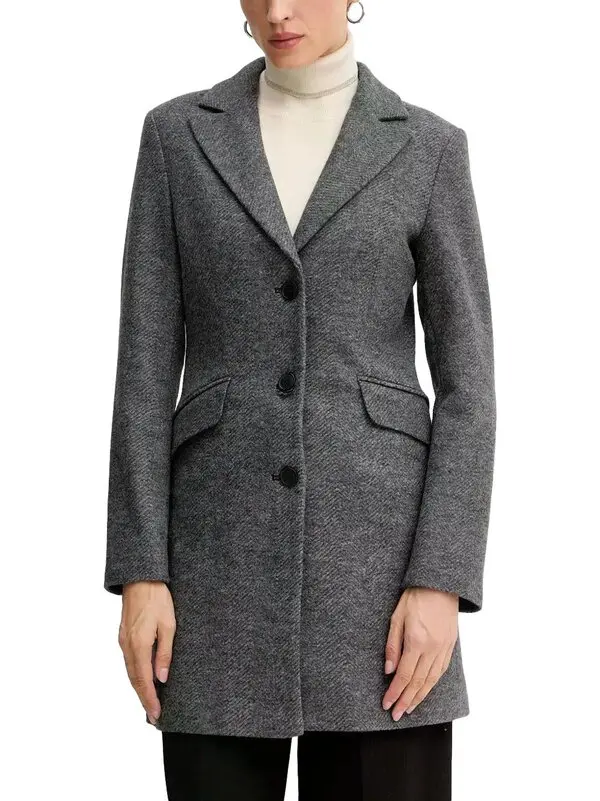 SILVIAN HEACH Buttoned Pocket Coat - Grey