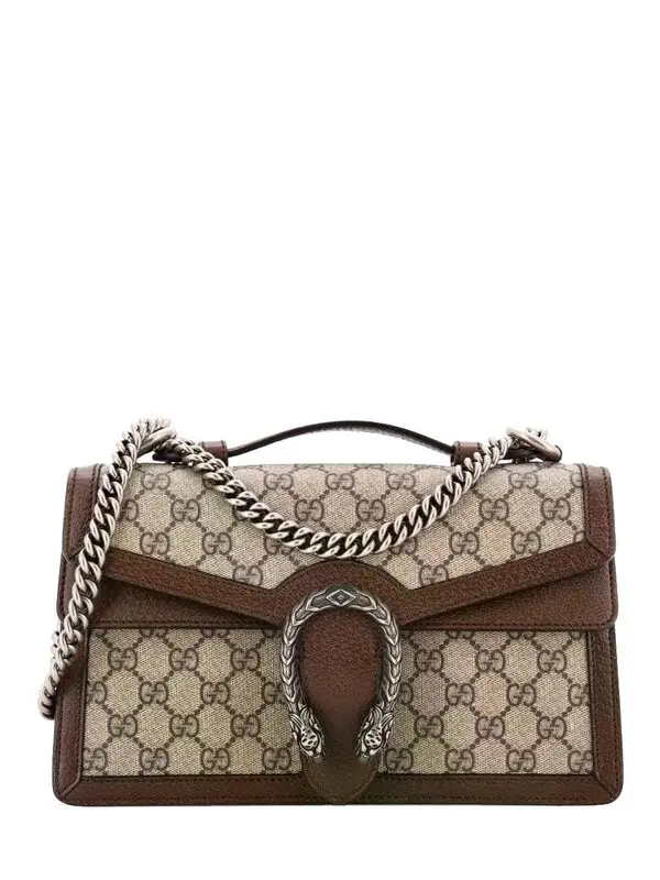Gucci Dionysus Gg Coated Canvas Chain Bag - Brown