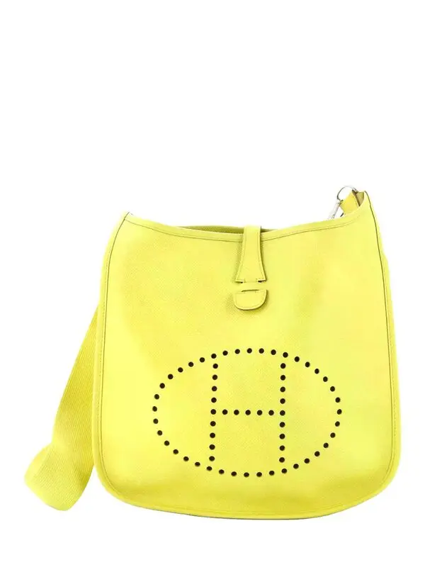 Hermès Evelyne Gen Iii Epsom Pm Crossbody Bag - Yellow