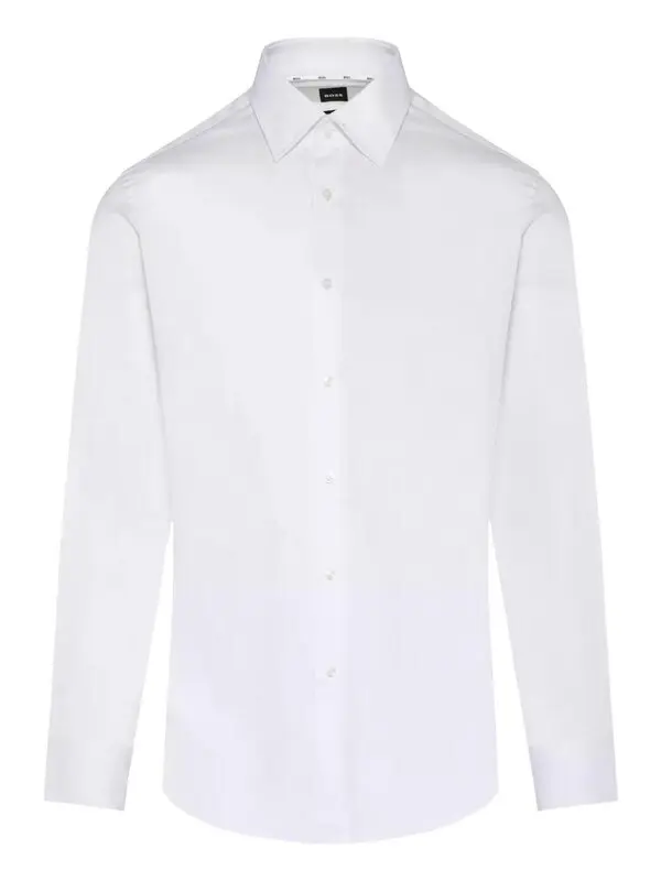 BOSS Button-up Shirt - White