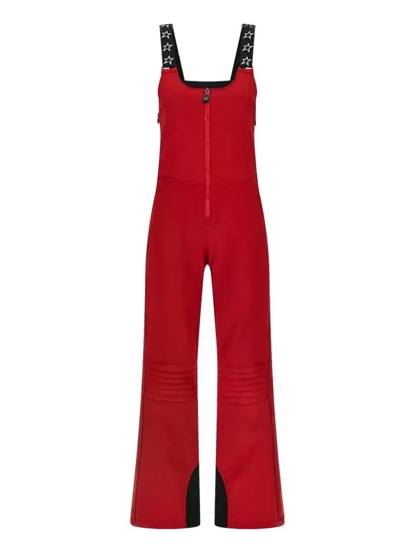 Perfect Moment Jg Bib Star-motif Ski Overalls - Red