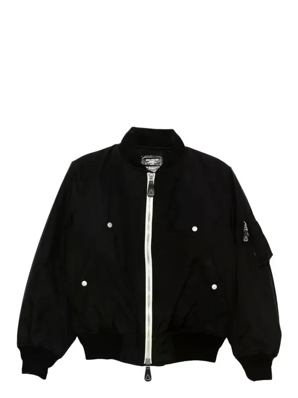 PHENIX Padded Bomber Jacket - Black