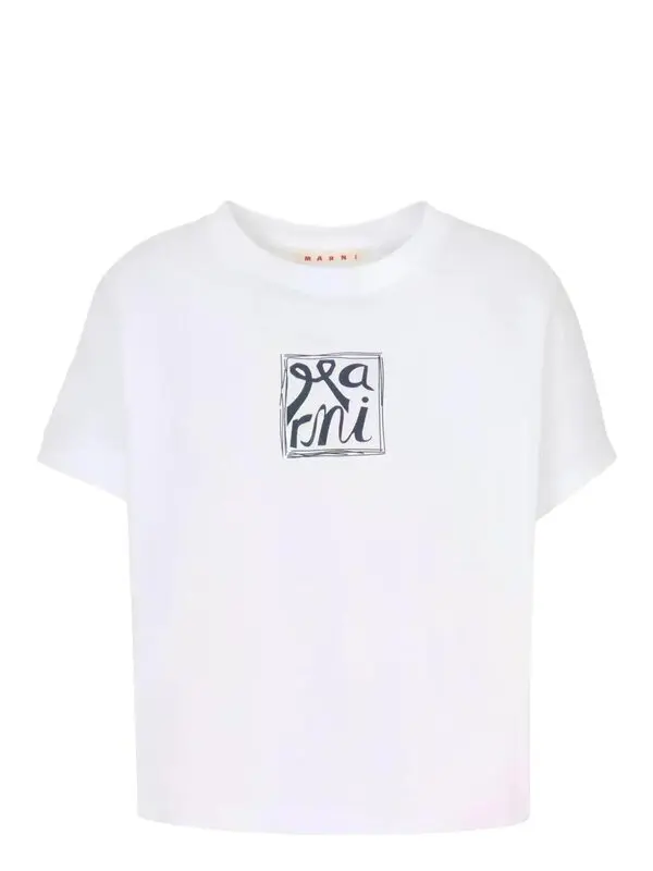 Marni Logo-print T-shirt - White