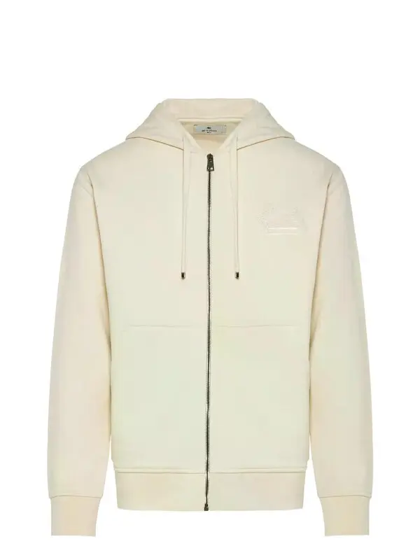 Etro Zip-up Hoodie - Neutrals