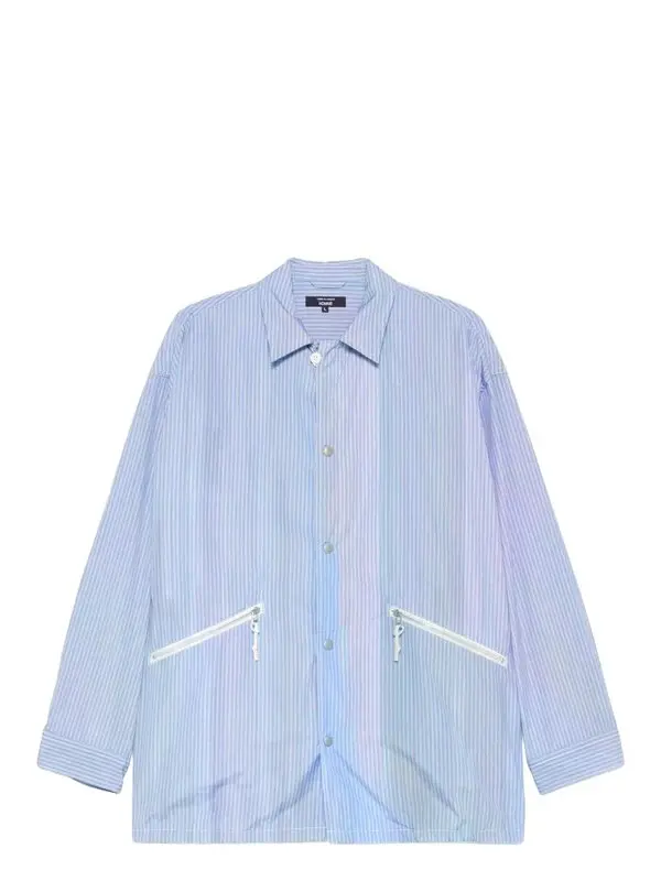 Comme Des Garçons Striped Shirt - Blue