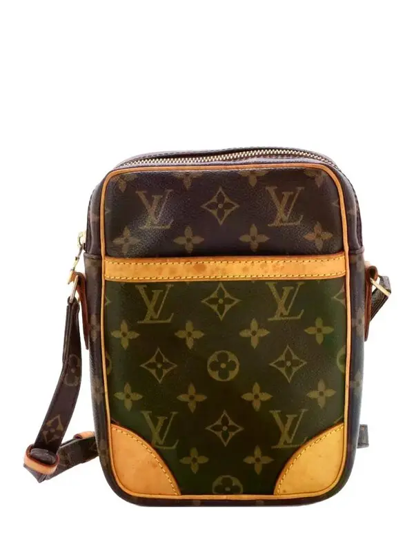 LOUIS VUITTON Danube Crossbody Bag Monogram Canvas - Brown