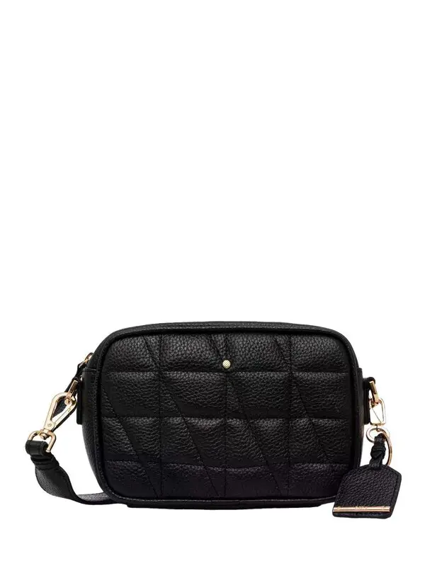 Geox Narcisia Quilted Crossbody Bag - Black
