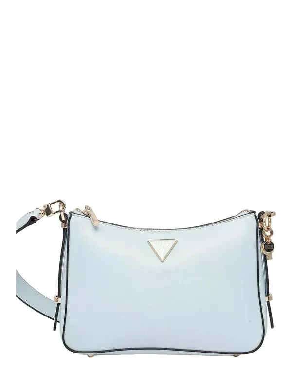 Guess Logo-plaque Shoulder Bag - Blue