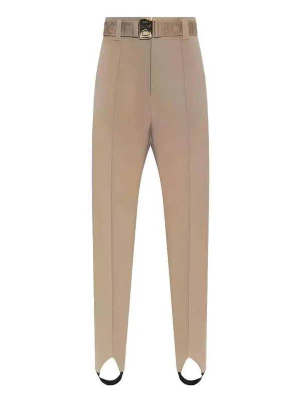 Bogner Belted Stirrup Trousers - Neutrals
